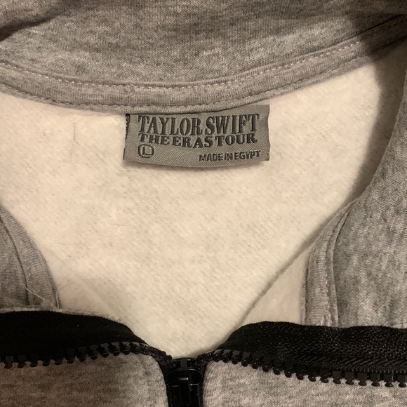Taylor Swift | Tops | Taylor Swift Eras Tour Quarter Zip | Poshmark